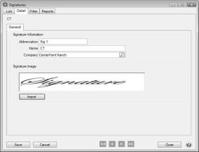 CenterPoint Accounting - Create and Assign a Signature to an Account ...