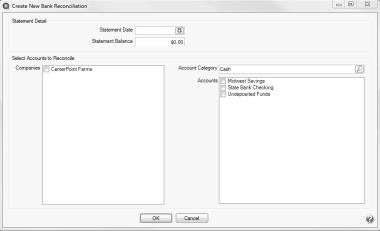 CenterPoint® Accounting - Bank Reconciliation (Reconcile an Account to ...