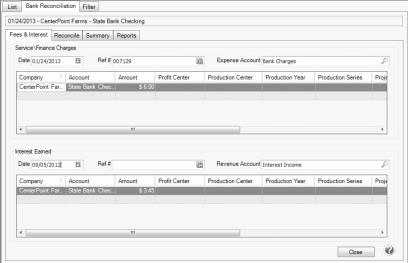 CenterPoint® Accounting - Bank Reconciliation (Reconcile an Account to ...