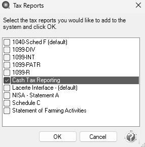 CenterPoint® Accounting - Cash Basis Reporting