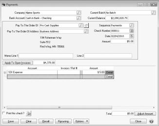 CenterPoint® Accounting for Agriculture - Edit a Transaction