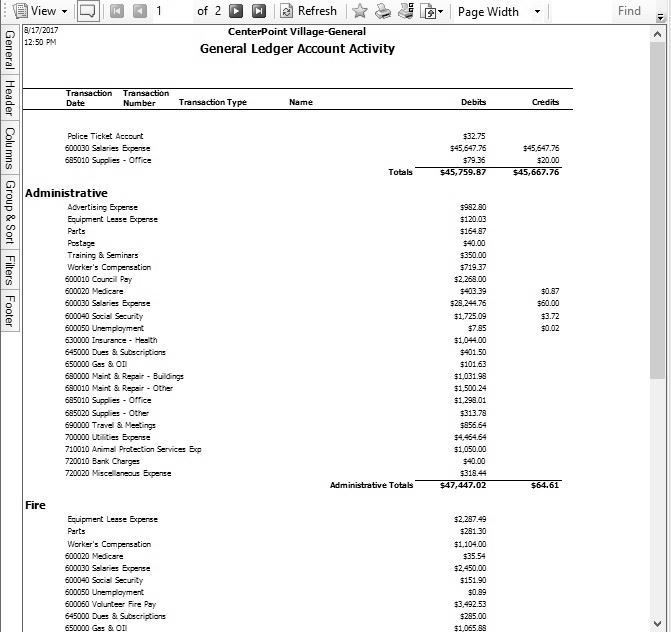 CenterPoint Fund Accounting - How to Find Transaction Activity with ...