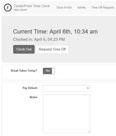 CenterPoint Payroll® - Using CenterPoint Time Clock for Employees
