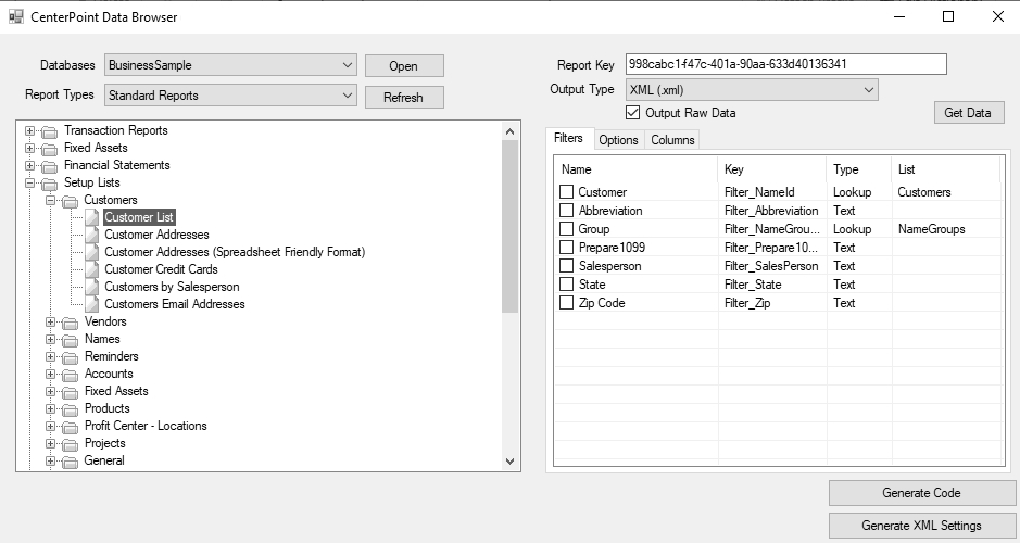 CenterPoint® Payroll - CenterPoint Data Browser