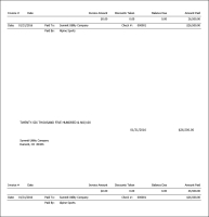 Check Type and Stub Type Examples for Stub/Check/Stub