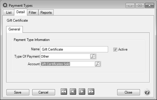CenterPoint® Accounting - Gift Certificate Sales and Redemption